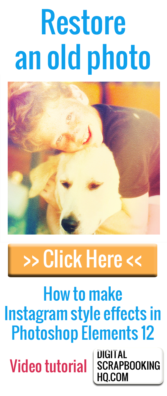How to make instagram style effects in Photoshop Elements 12 - Digital ...