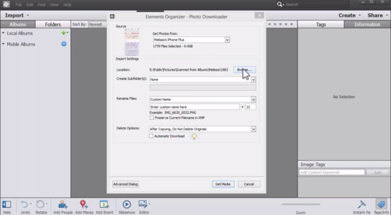 How to import photos from your camera or card reader - Digital ...