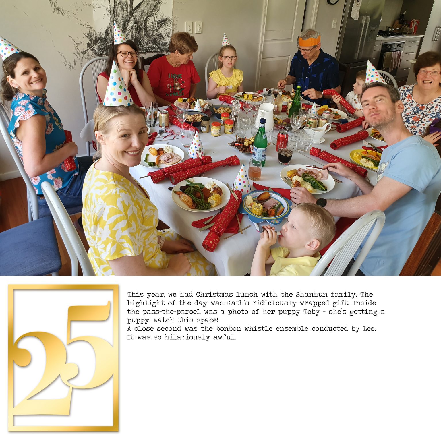 December Down Under Day 25: Christmas Lunch - Digital Scrapbooking HQ