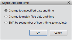 Change the date of scanned photos - Digital Scrapbooking HQ