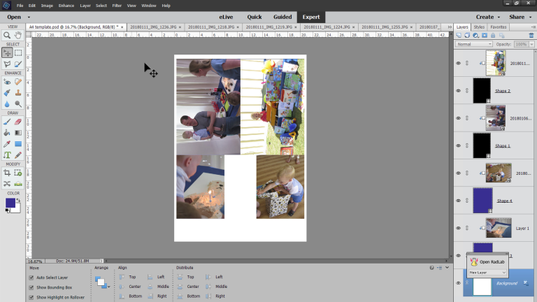 How to Print Multiple Photos on A4 Paper - Digital Scrapbooking HQ